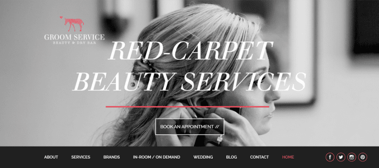Best Beauty Spa & Salon Website Design Ideas and Inspirations - Small ...
